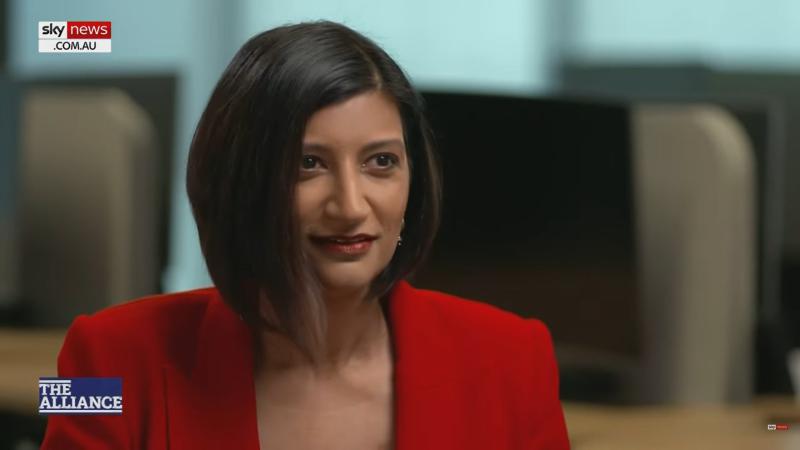 Pfizer promotes pharma on Sky News 24.08.2022 AM