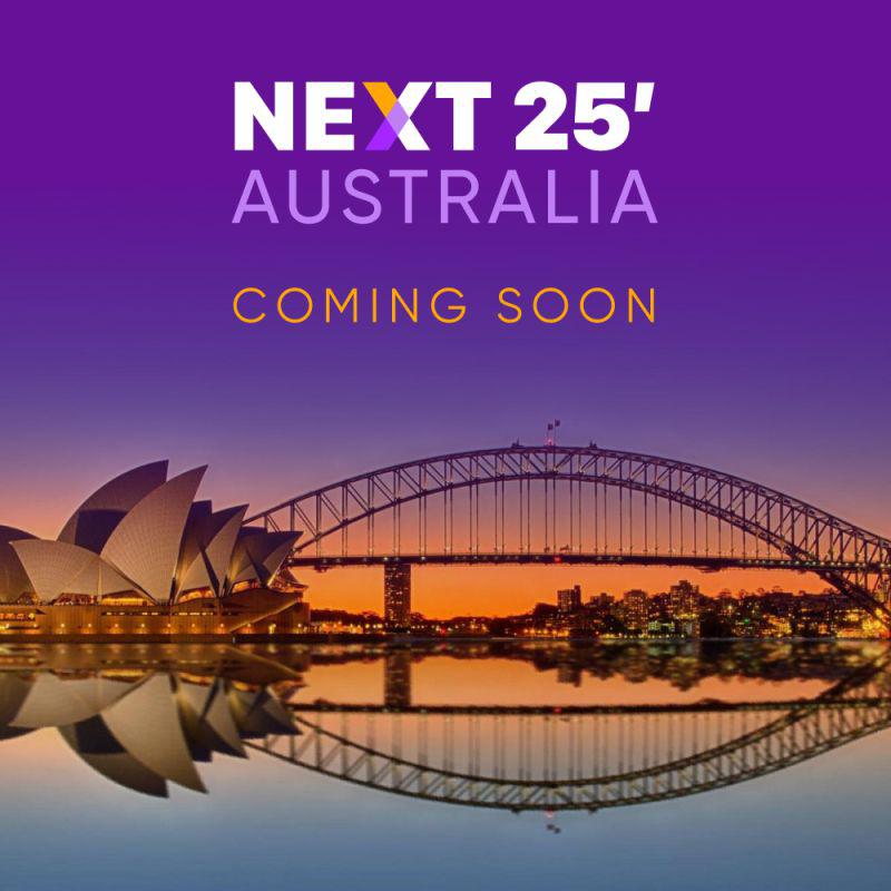Next Summit coming to Australia 11.02.2025 AM